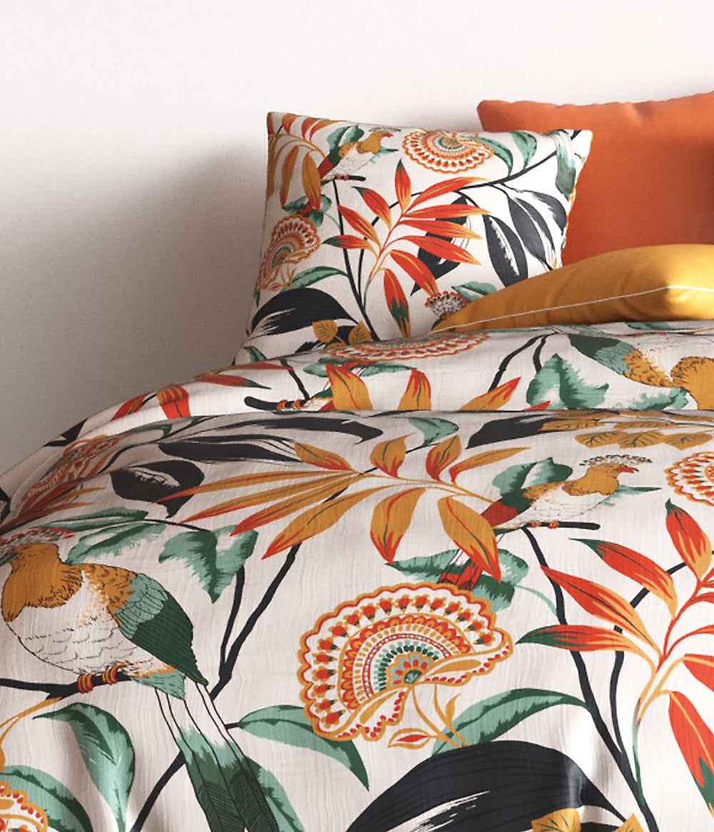 Parure de lit 100% coton 57 fils NINON – Bonne manière