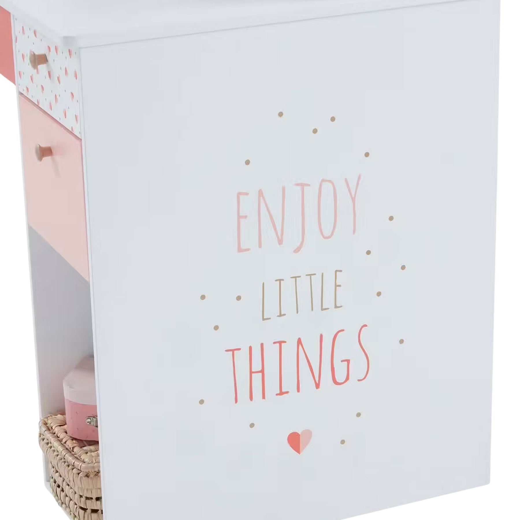 Bureau enfant VERBAUDET Léa blanc/bois – Bonne manière